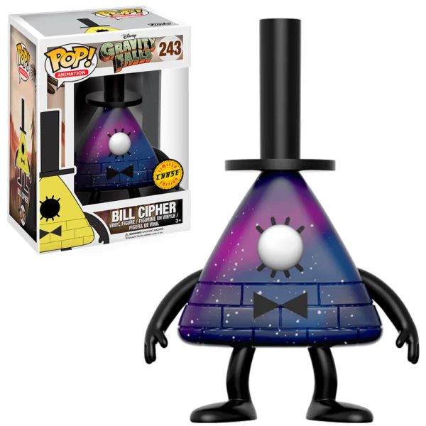 Фігурка Funko pop Bill Cipher 243 (CHASE) Gravity Falls